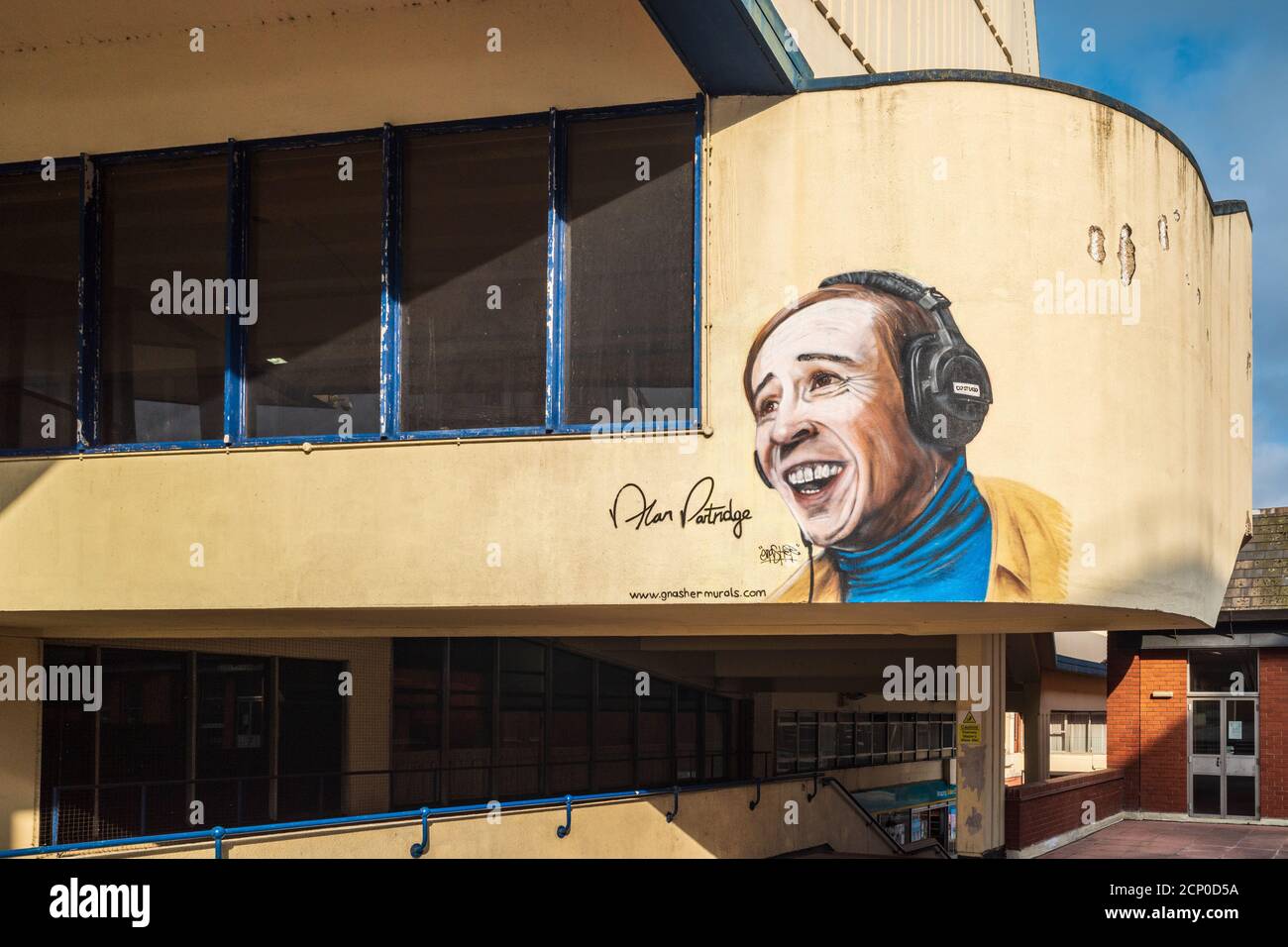 Alan partridge wall mural hi-res stock photography and images - Alamy