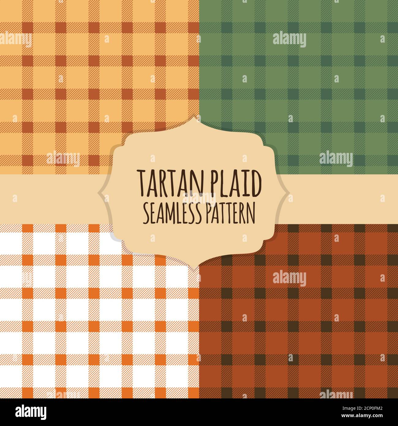 Tartan cloth Stock Vector Images - Alamy