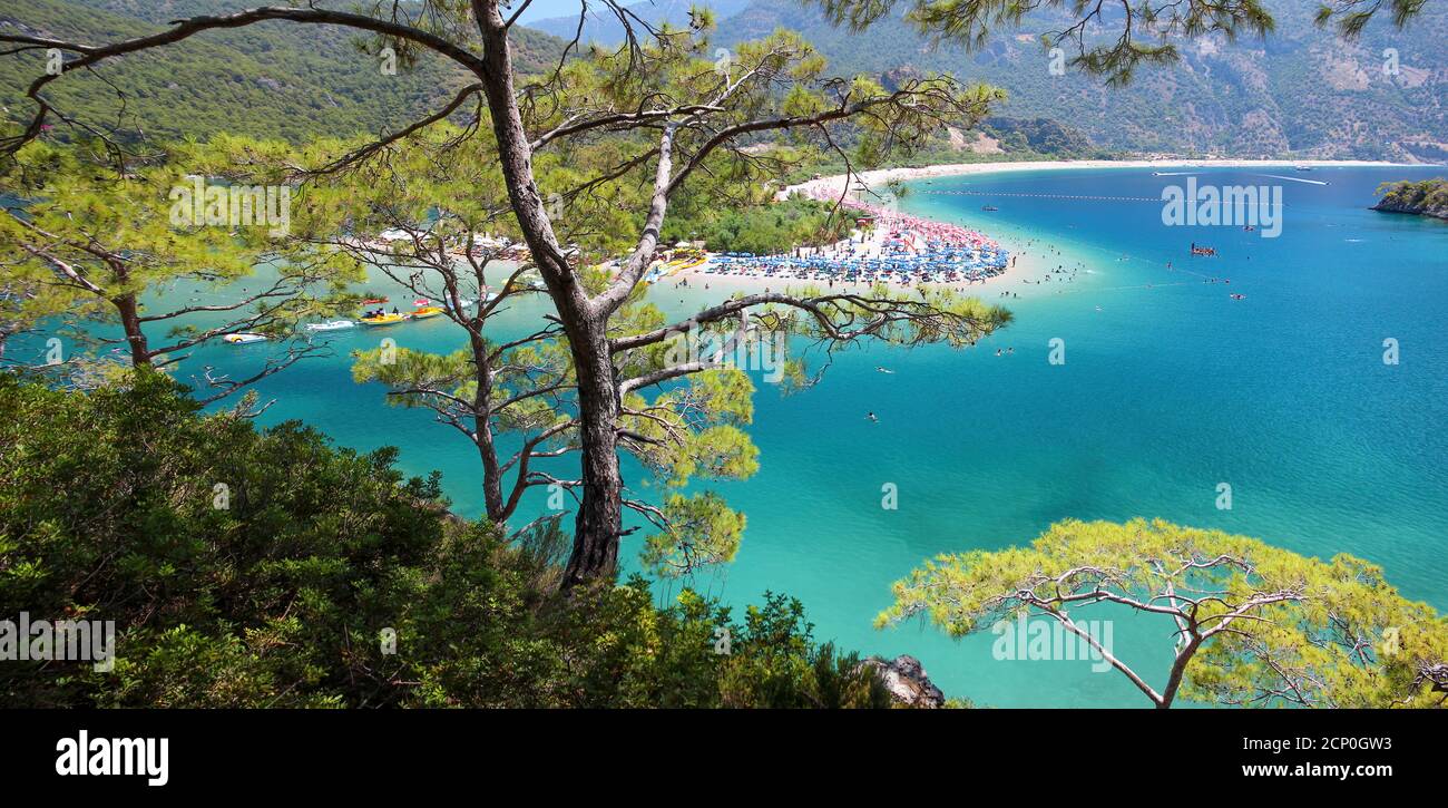 Blue lagoon turkey hi-res stock photography and images - Alamy