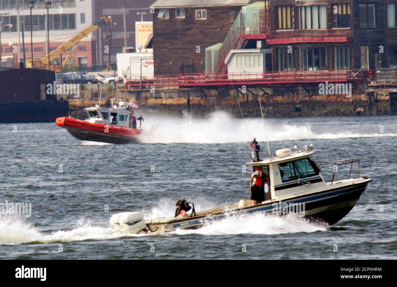 Boston police harbor patrol hi-res stock photography and images - Alamy