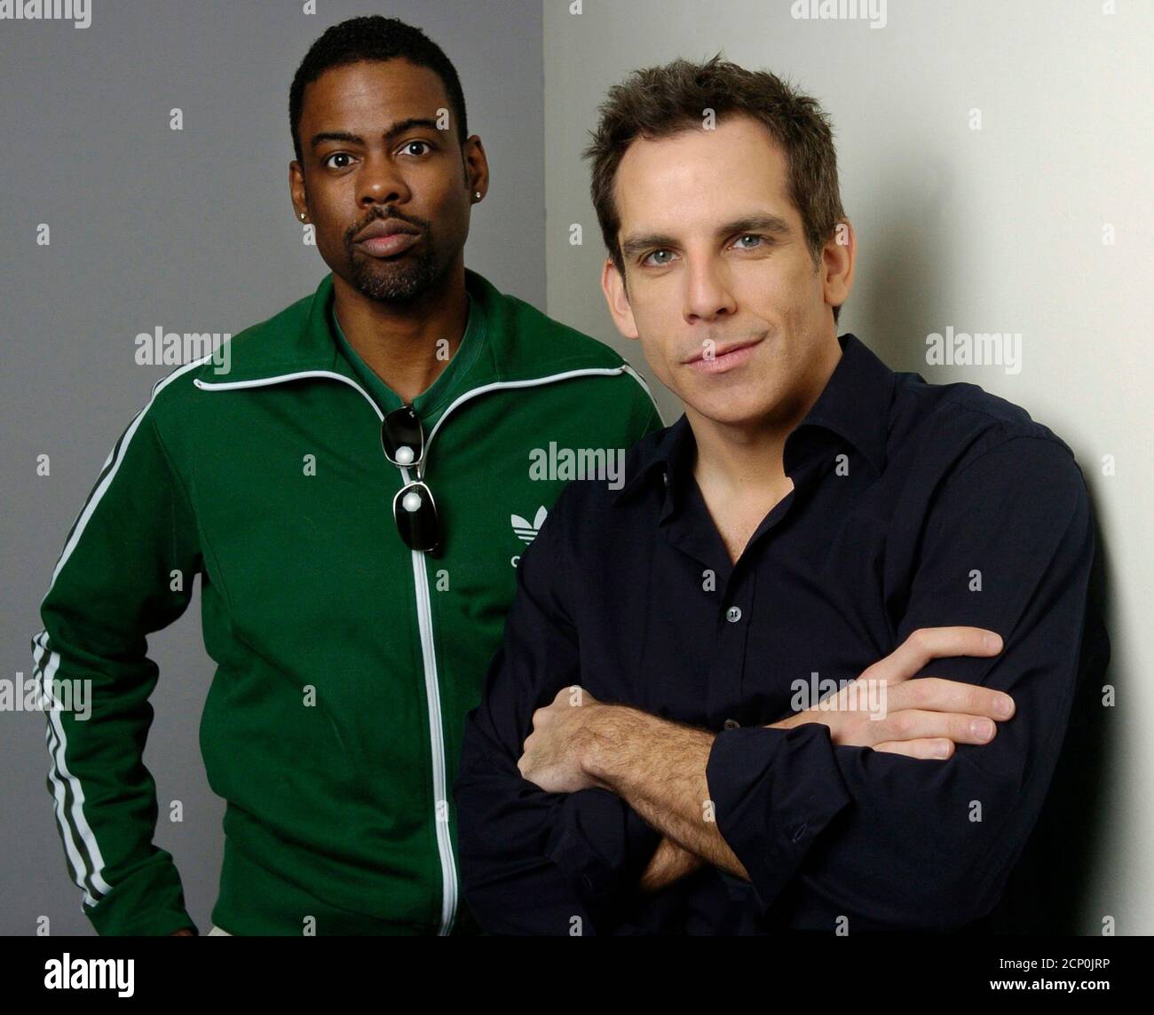 Chris rock ben stiller madagascar hi-res stock photography and images ...