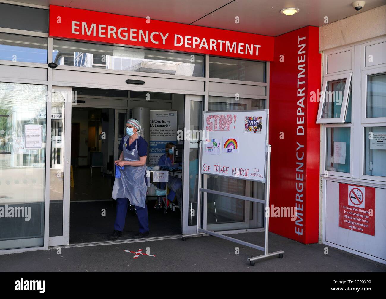 Britain hospital triage hi-res stock photography and images - Alamy