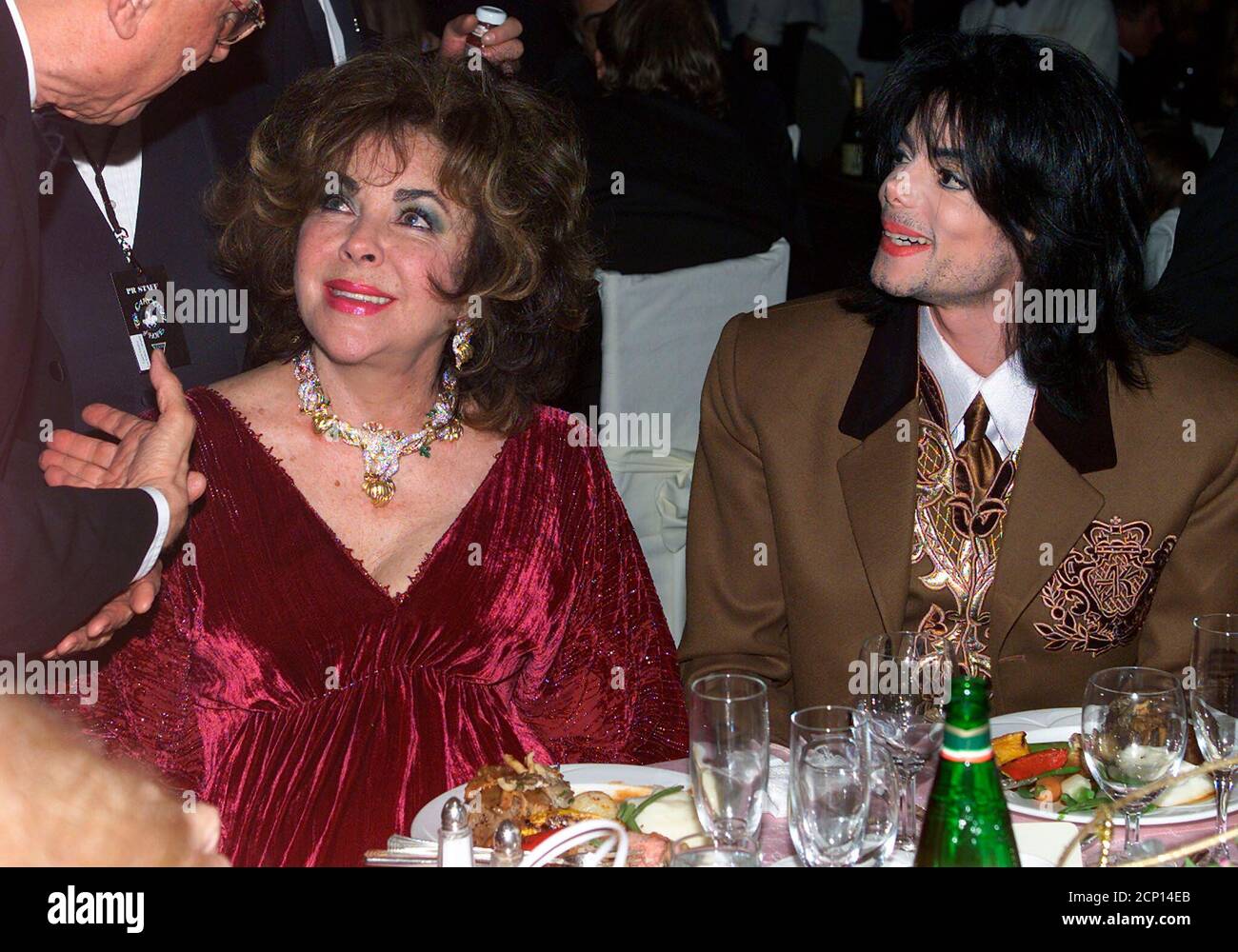 Michael jackson and elizabeth taylor hi-res stock photography and ...