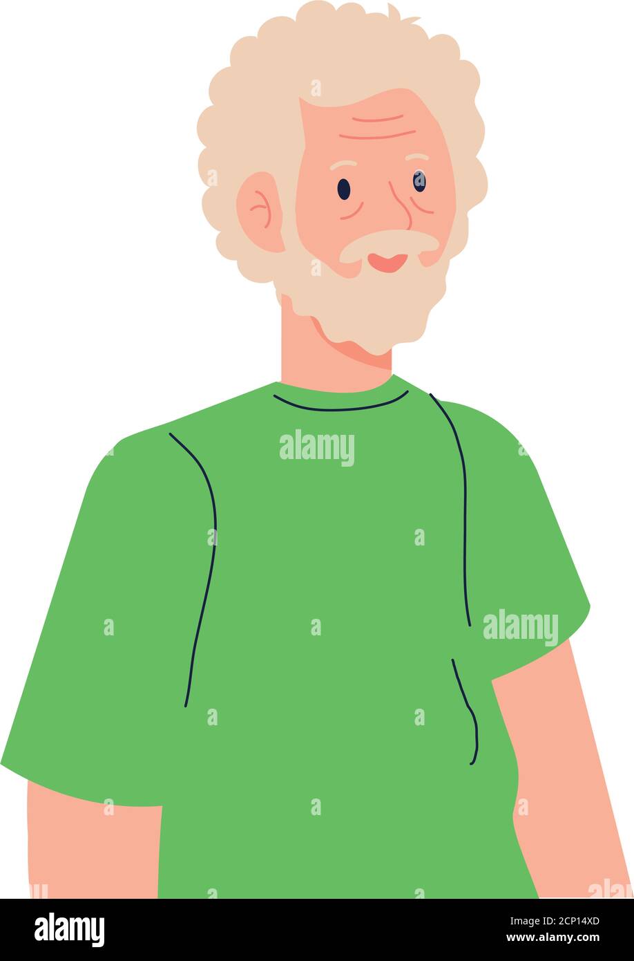 Senior man cartoon vector design Stock Vector Image & Art - Alamy