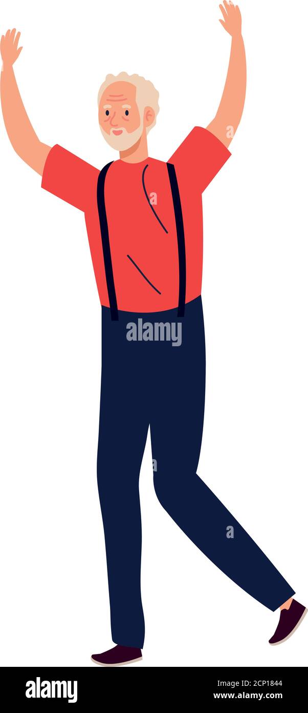 Hands Up Cartoon Image Cut Out Stock Images & Pictures - Alamy