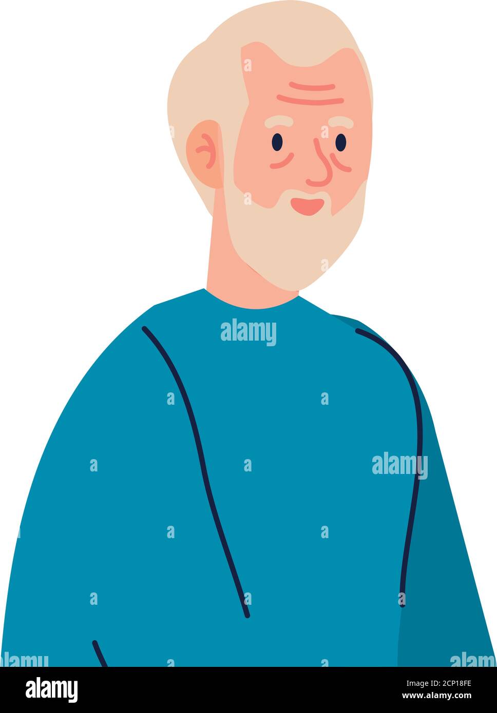 Senior man cartoon vector design Stock Vector Image & Art - Alamy