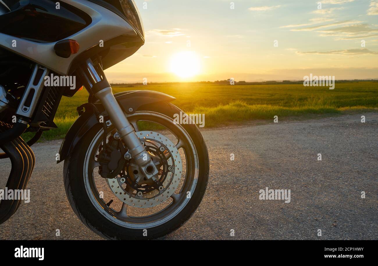 Beautiful shot sport motorcycle hi-res stock photography and images - Alamy
