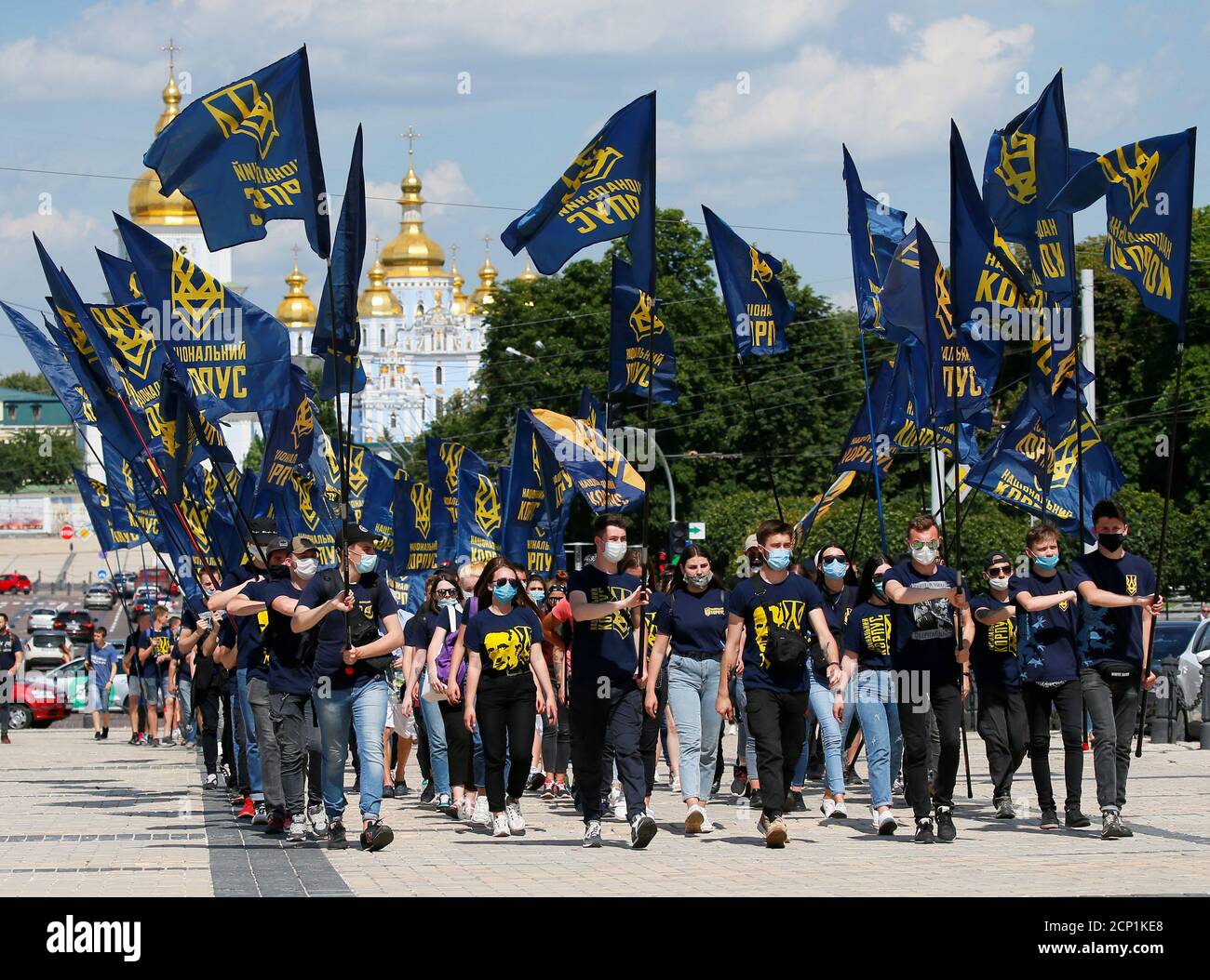 Demand demand ban of pro russian parties hi-res stock photography and ...