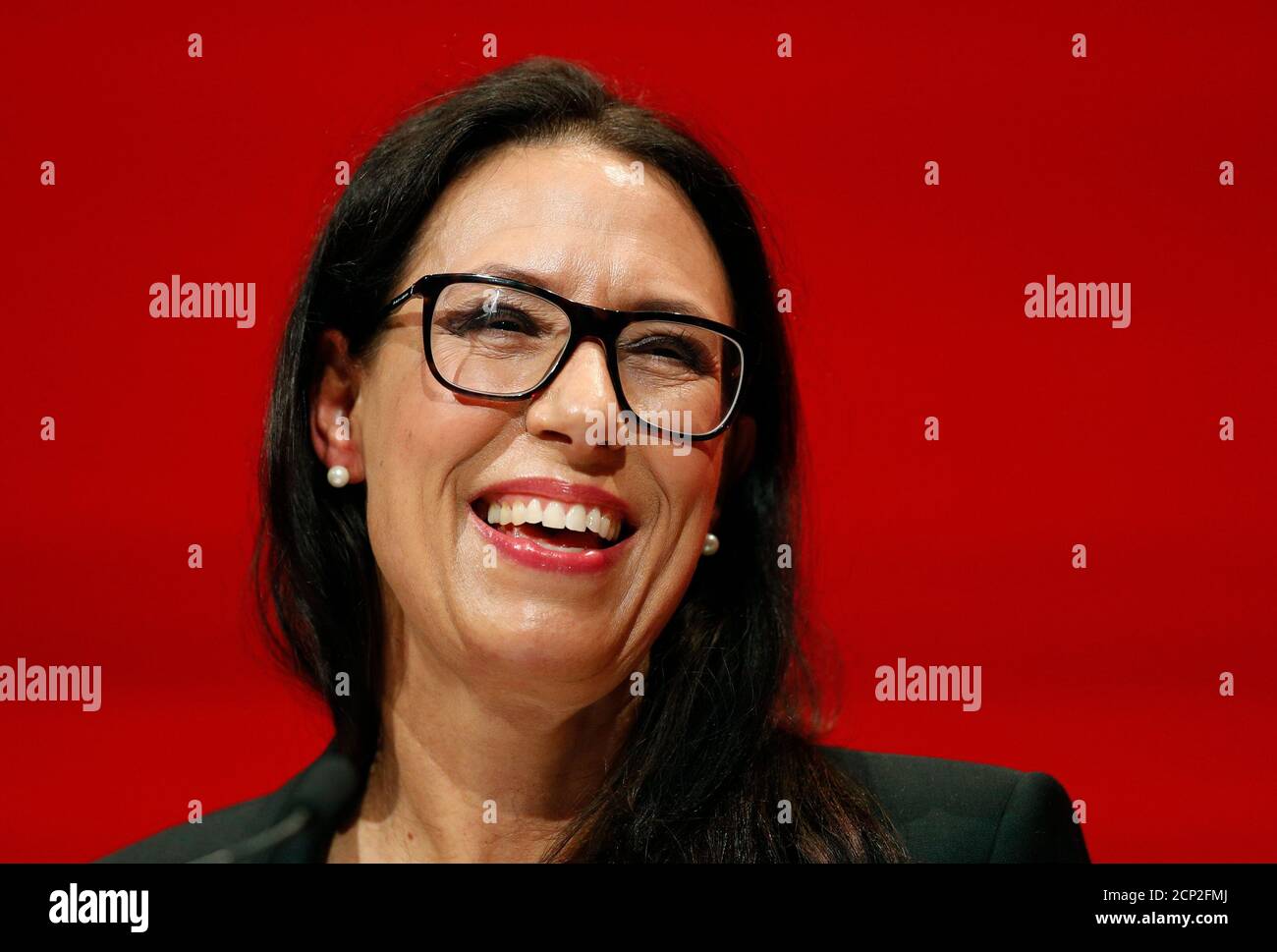 Labour conference in liverpool shadow secretary of state for the hi-res ...