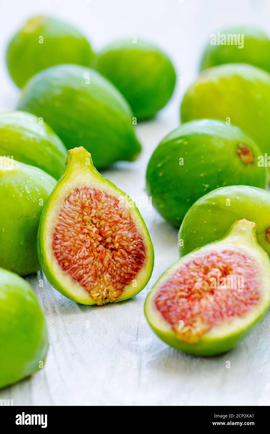 Bite the fig hi-res stock photography and images - Alamy