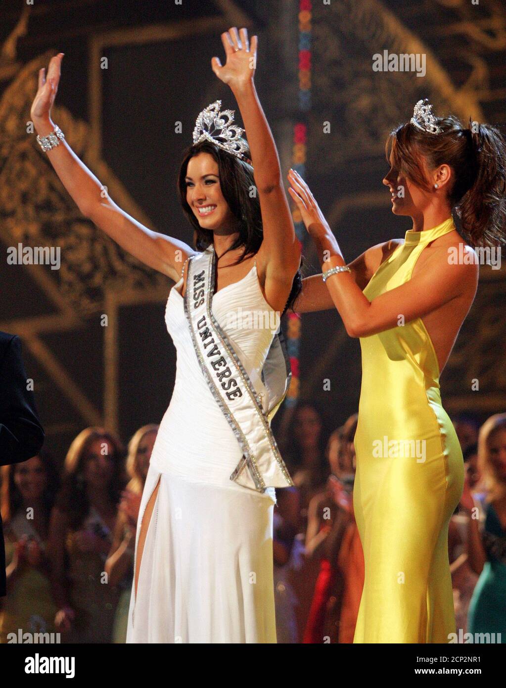 Miss Universe 2005 Top 15 Announcement Clipart