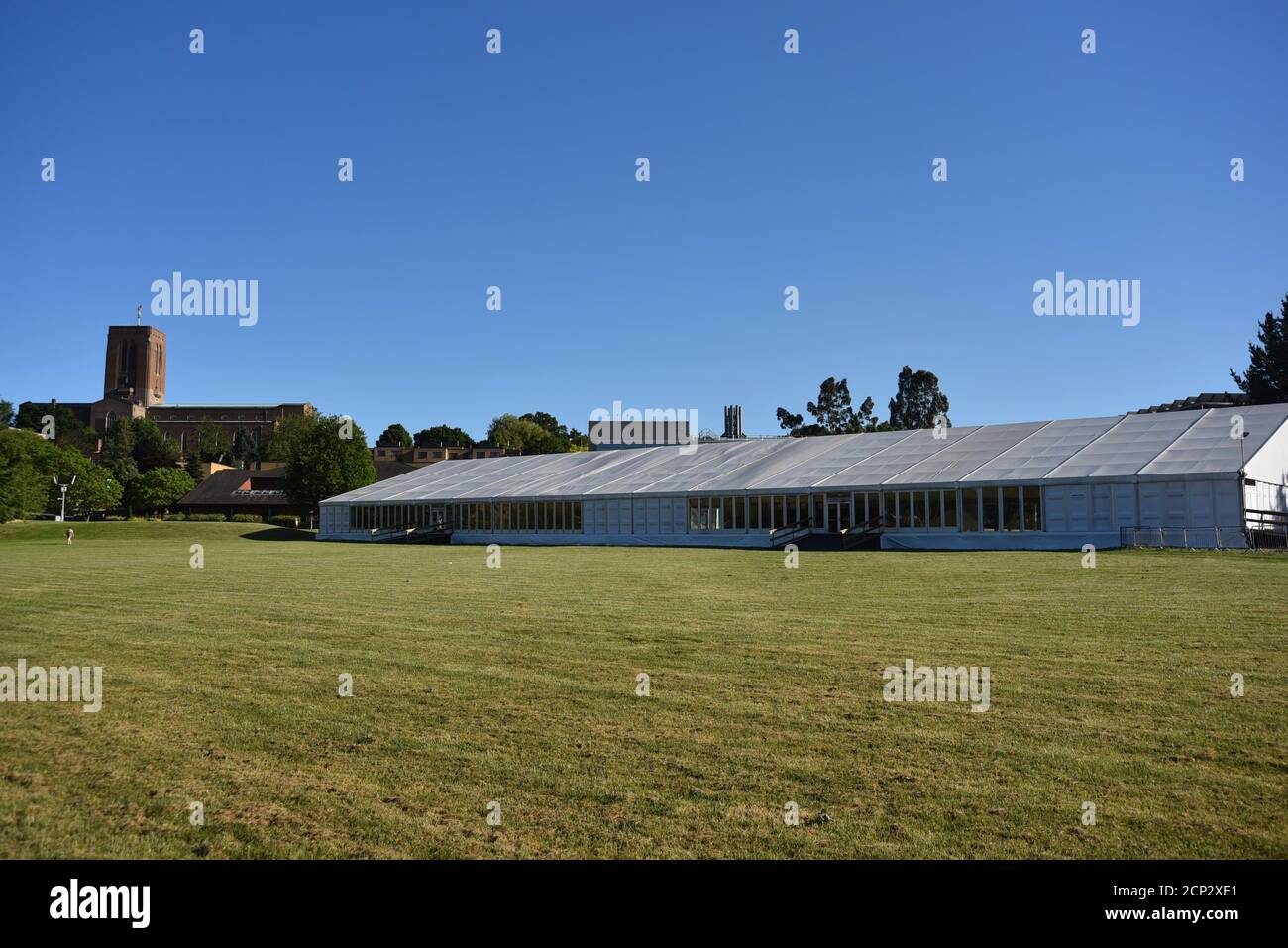 University of Surrey Graduation Marquee Stock Photo - Alamy