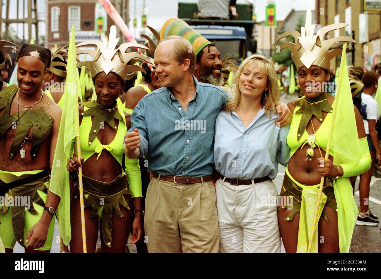 Fiancee of conservative party leader william hague hi-res stock ...