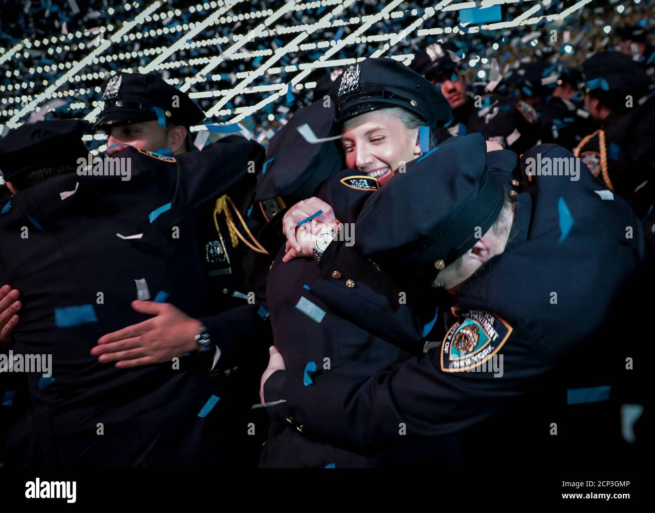 Nypd police graduation ceremony hi-res stock photography and images - Alamy