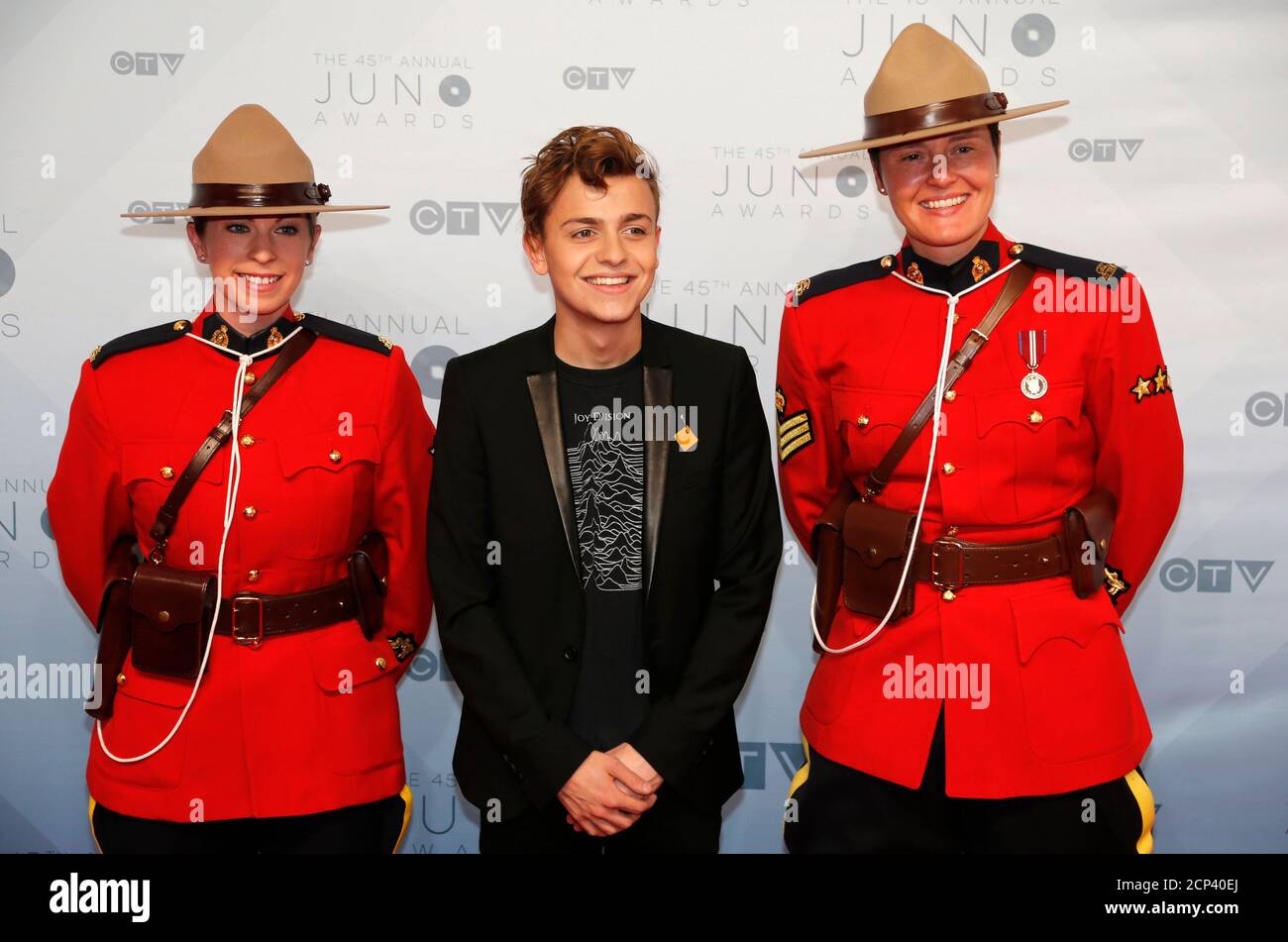 Toronto police pose hi-res stock photography and images - Alamy