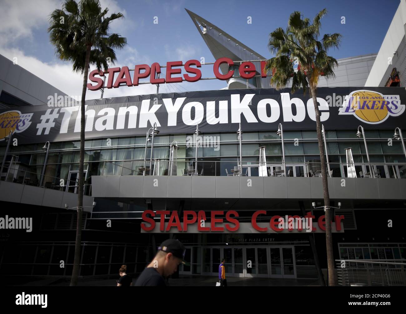 Lakers staples center seen hi-res stock photography and images - Alamy