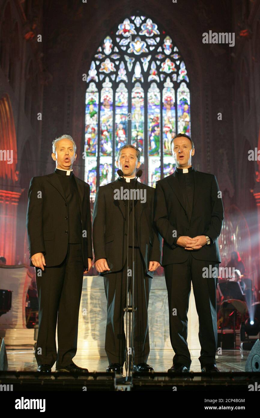 Father martin ohagan and father david delargy hi-res stock photography ...