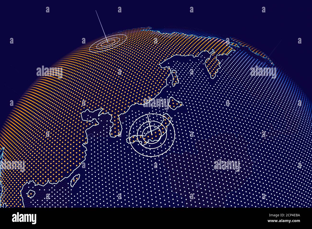 Japan on digital planet hi-res stock photography and images - Alamy