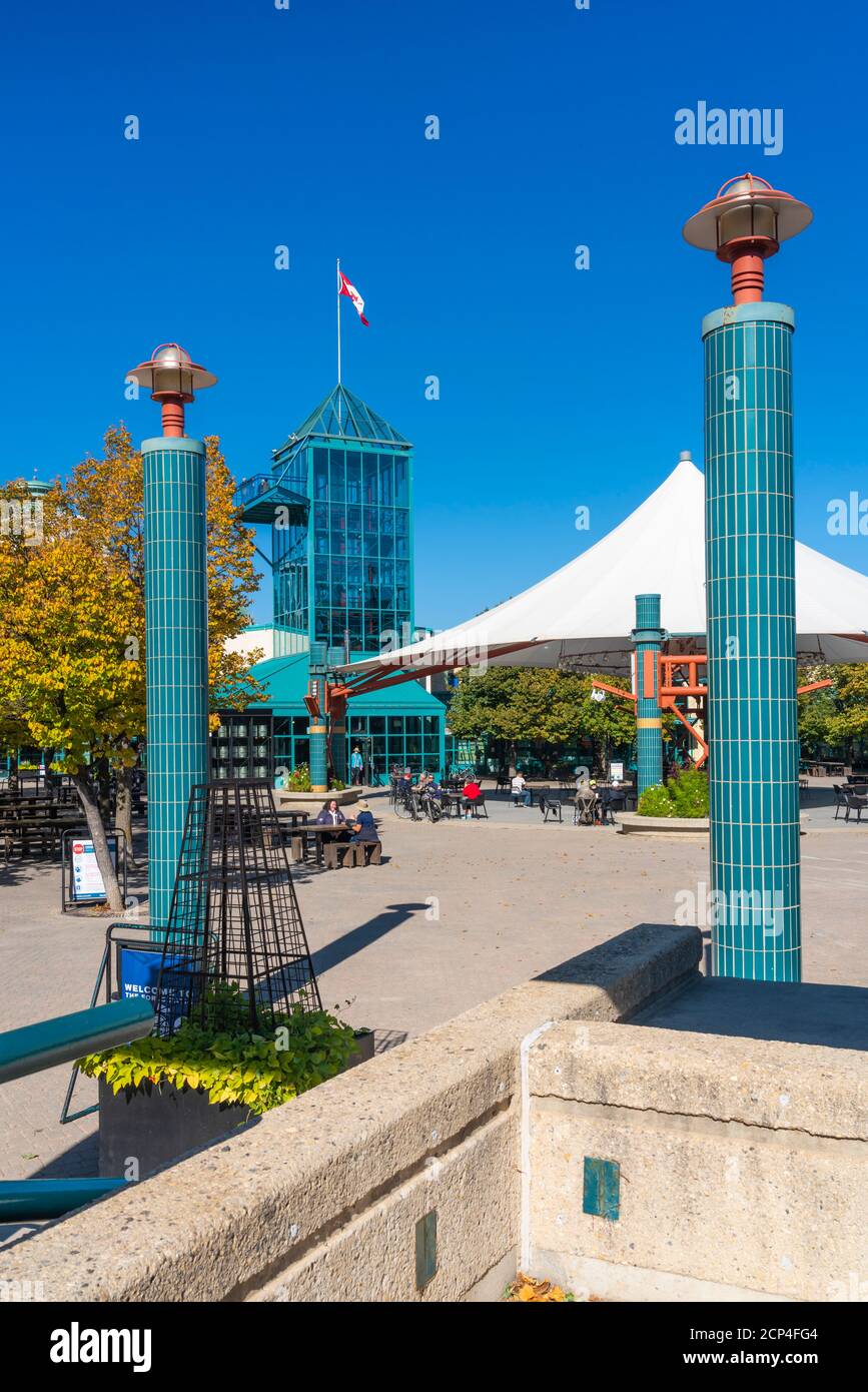 The Forks National Historic Site, Winnipeg, Manitoba, Canada Stock ...