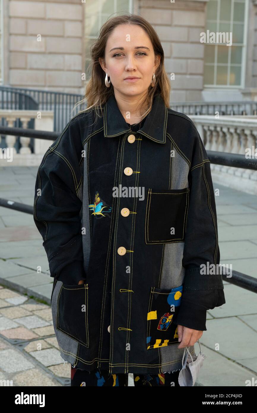 Designer Bethany during London Fashion Week September 2020 - London, UK ...