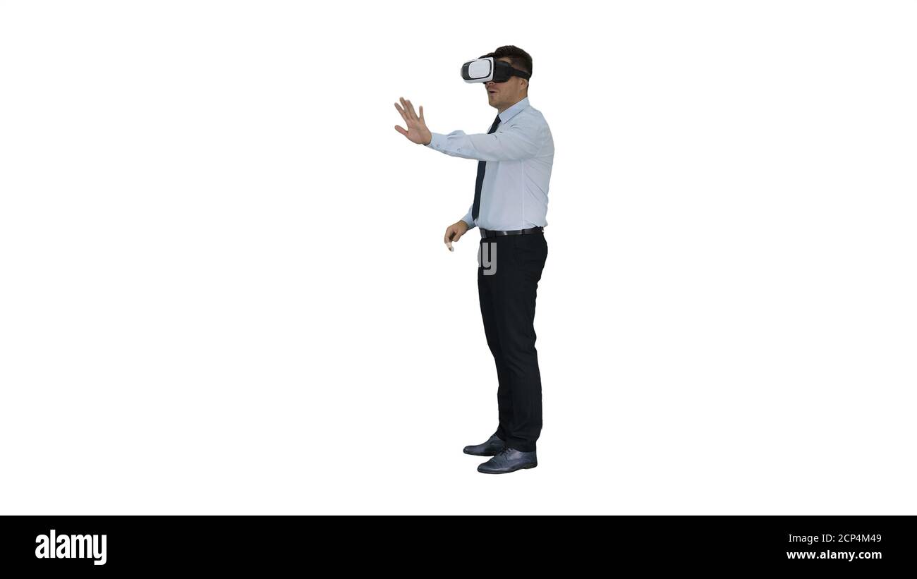 3d man walking in virtual hi-res stock photography and images - Alamy