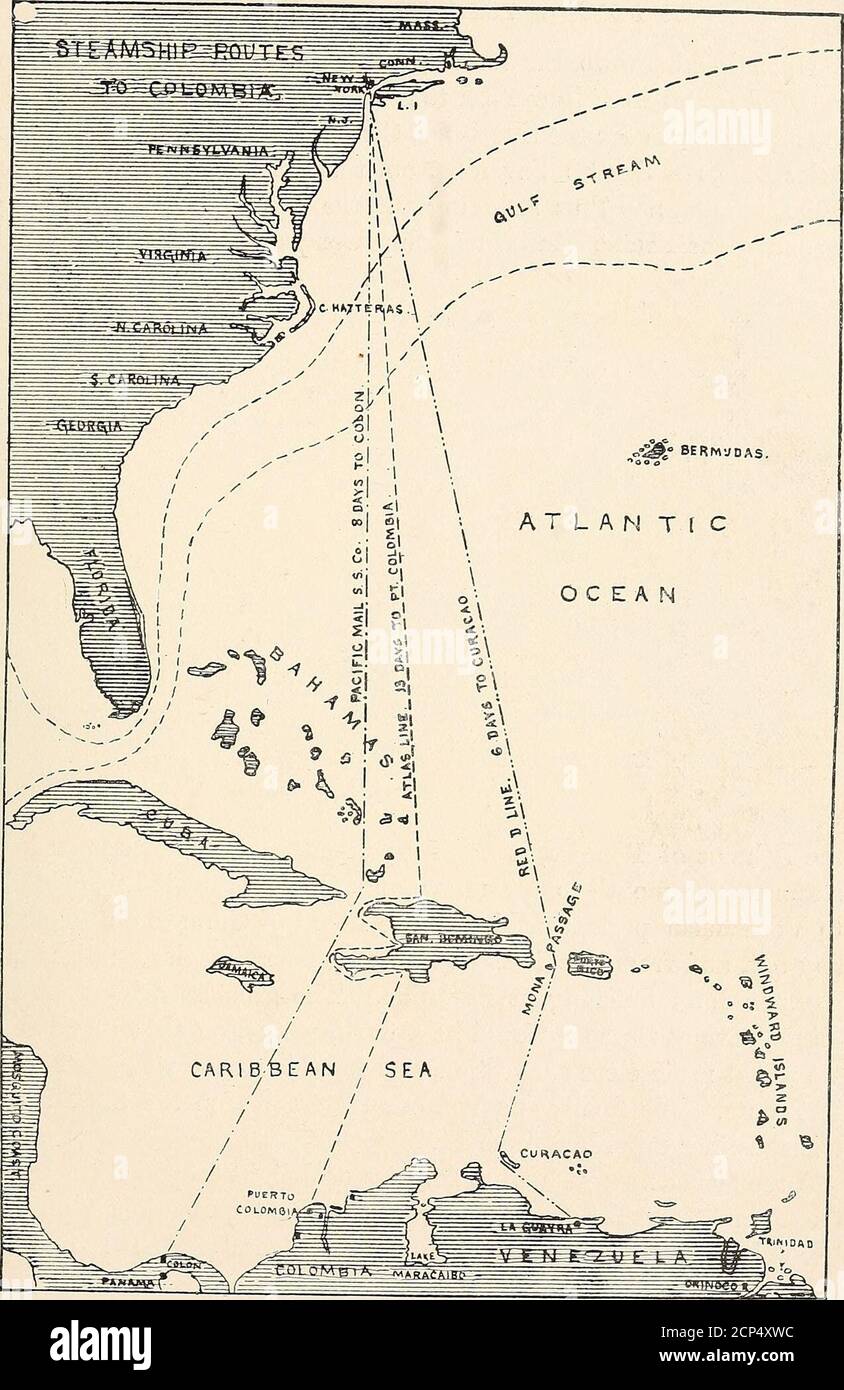 Mail steamship routes hi-res stock photography and images - Alamy