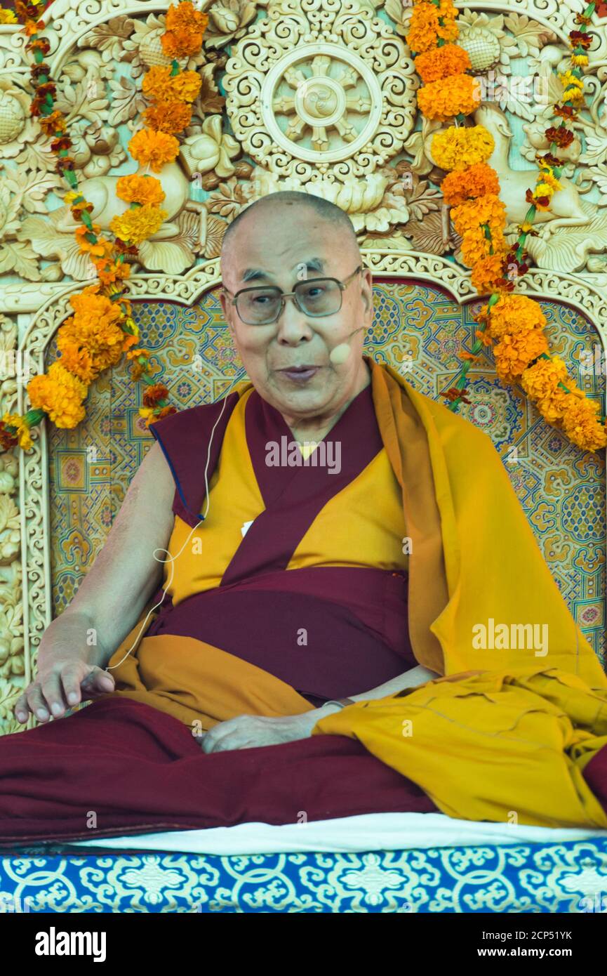 the Nubra Valley with the village of Sumur, the Dalai Lama visiting the ...