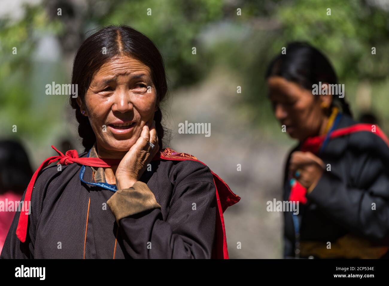 the Nubra Valley with the village of Sumur, the Dalai Lama visiting the ...