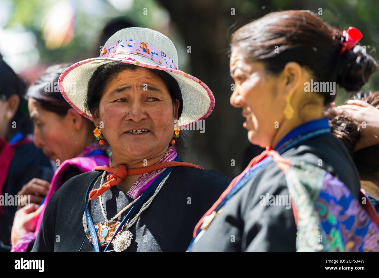 the Nubra Valley with the village of Sumur, the Dalai Lama visiting the ...