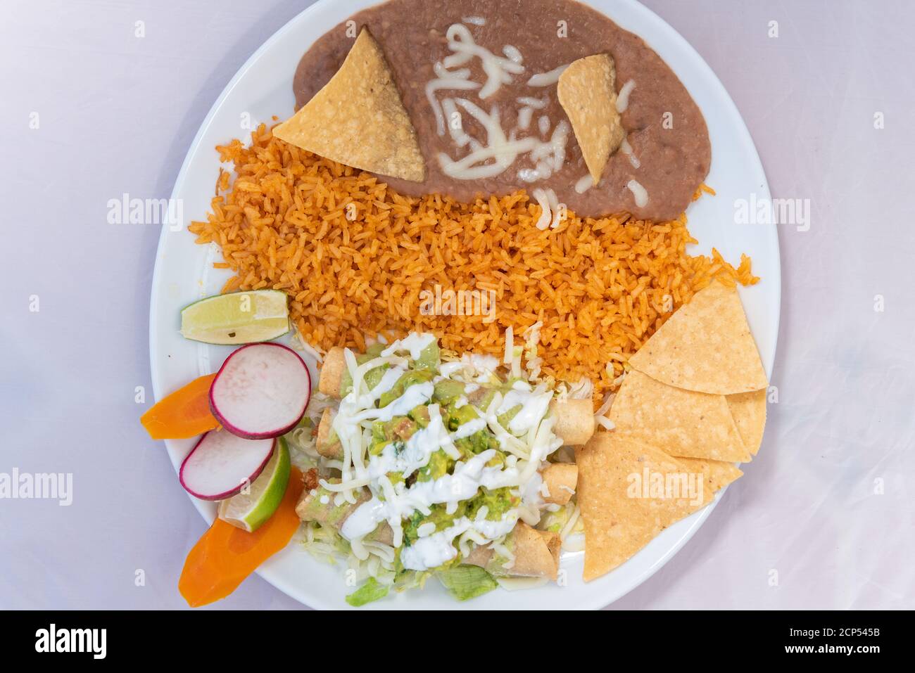 Mexican food plate hi-res stock photography and images - Alamy