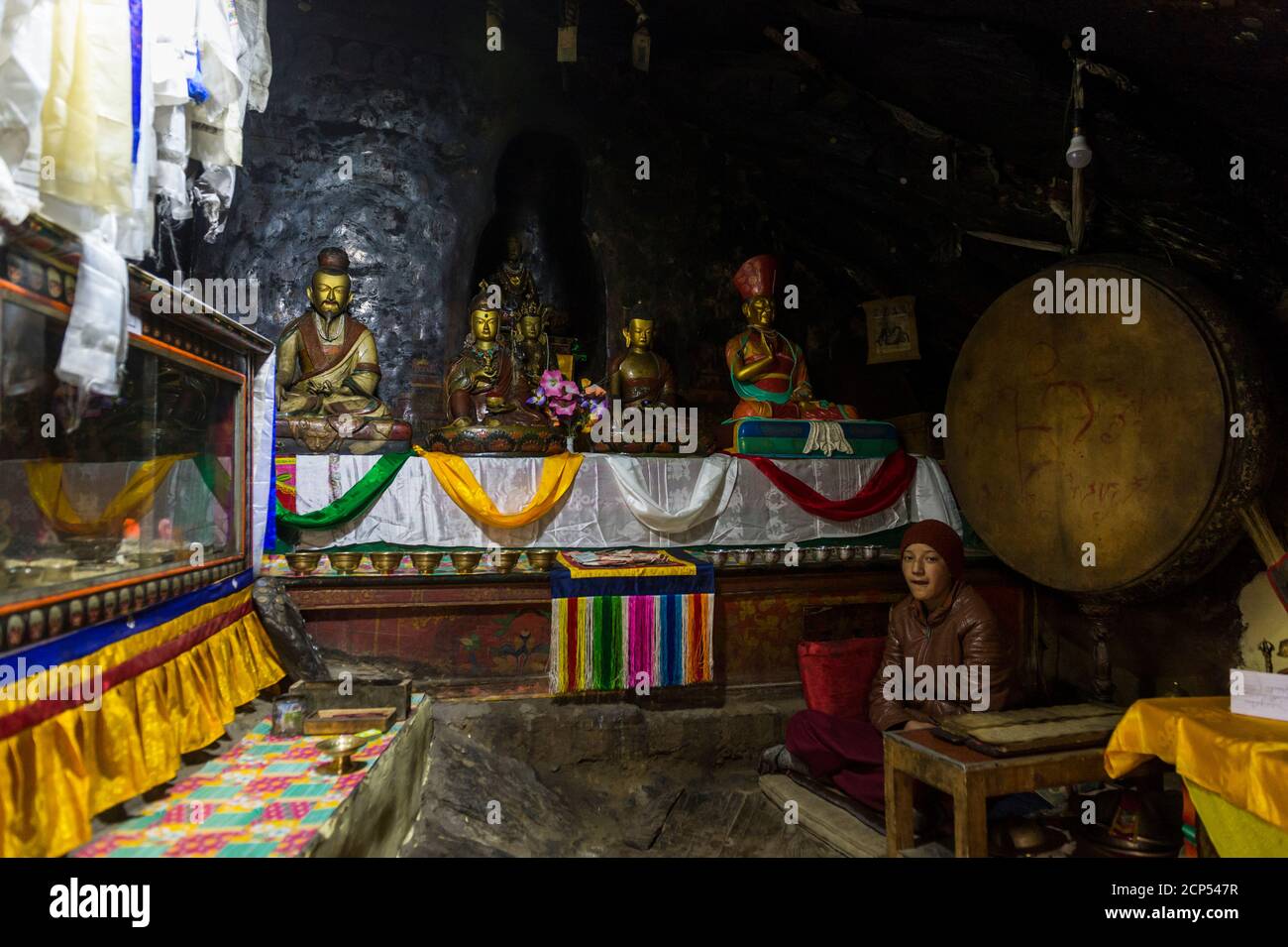 the Dzongkhul Gompa monastery Stock Photo - Alamy
