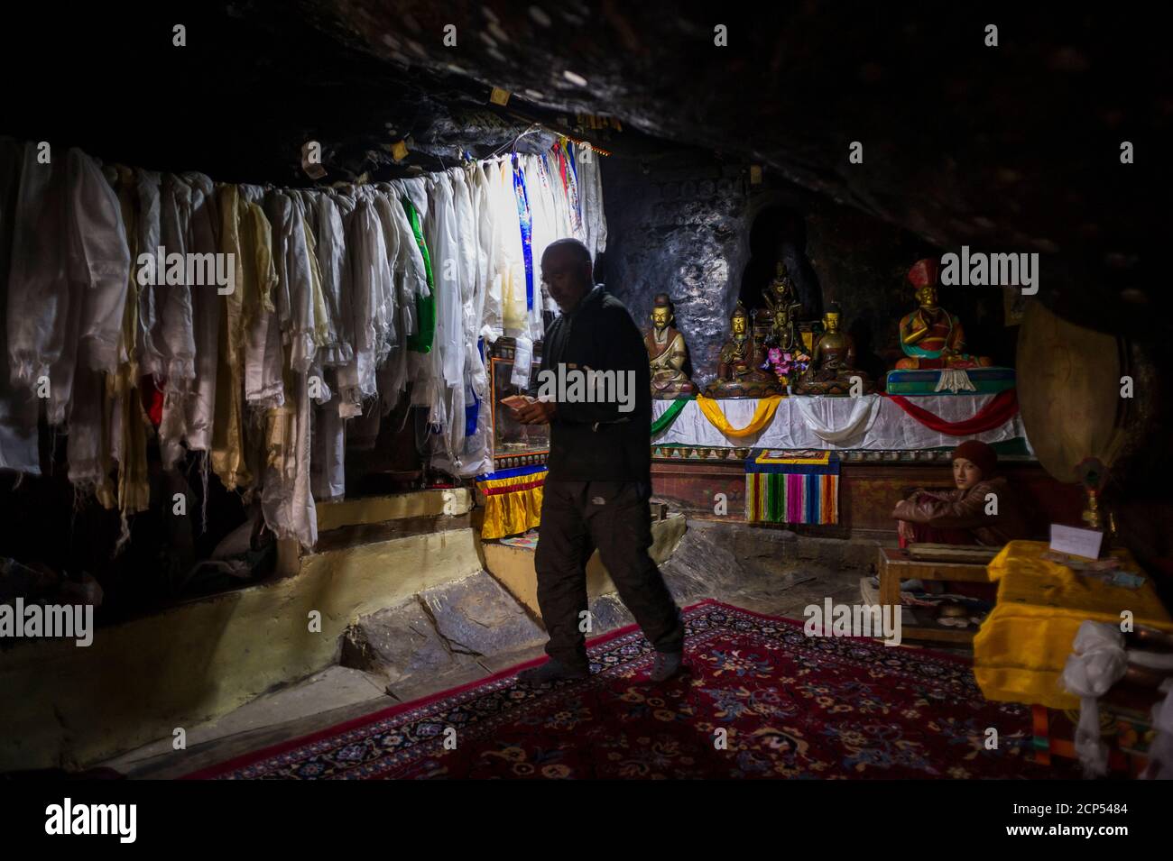 the Dzongkhul Gompa monastery Stock Photo - Alamy