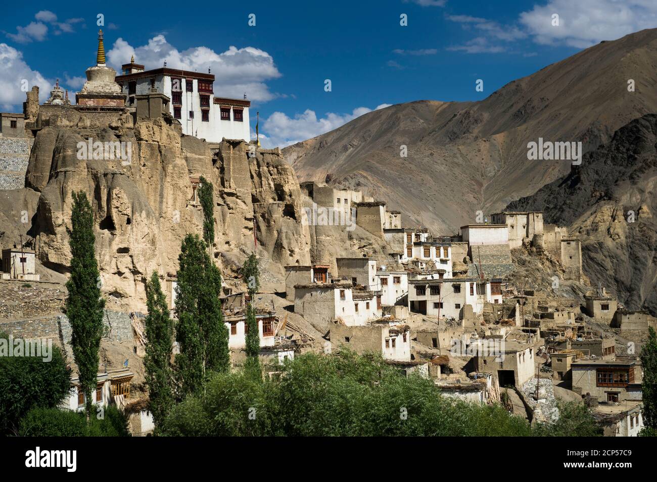 the Lamayuru Gompa monastery Stock Photo - Alamy
