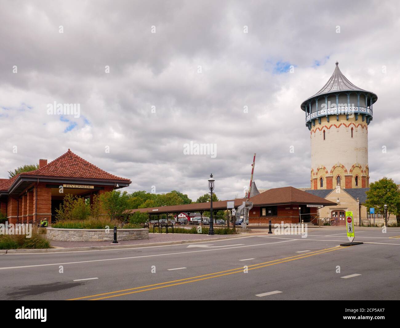 Railroad station tower hi-res stock photography and images - Alamy