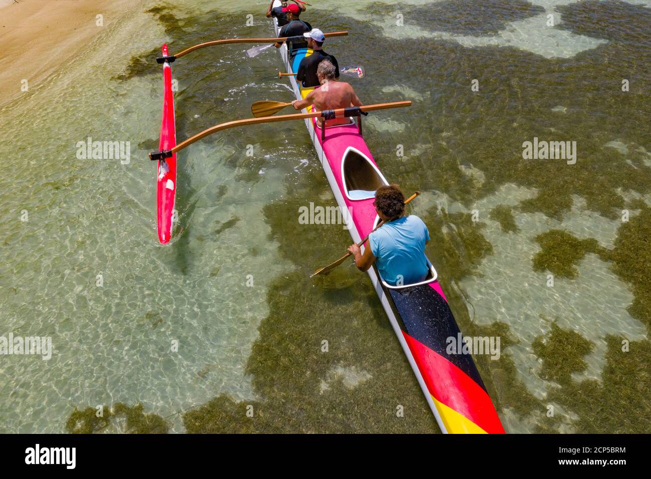 Polynesian boat traditional hi-res stock photography and images - Alamy