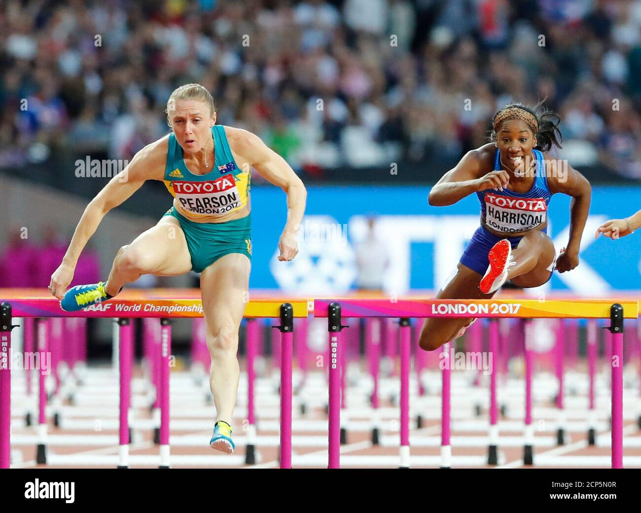 Womens 100 Meters Hurdles High Resolution Stock Photography and Images ...