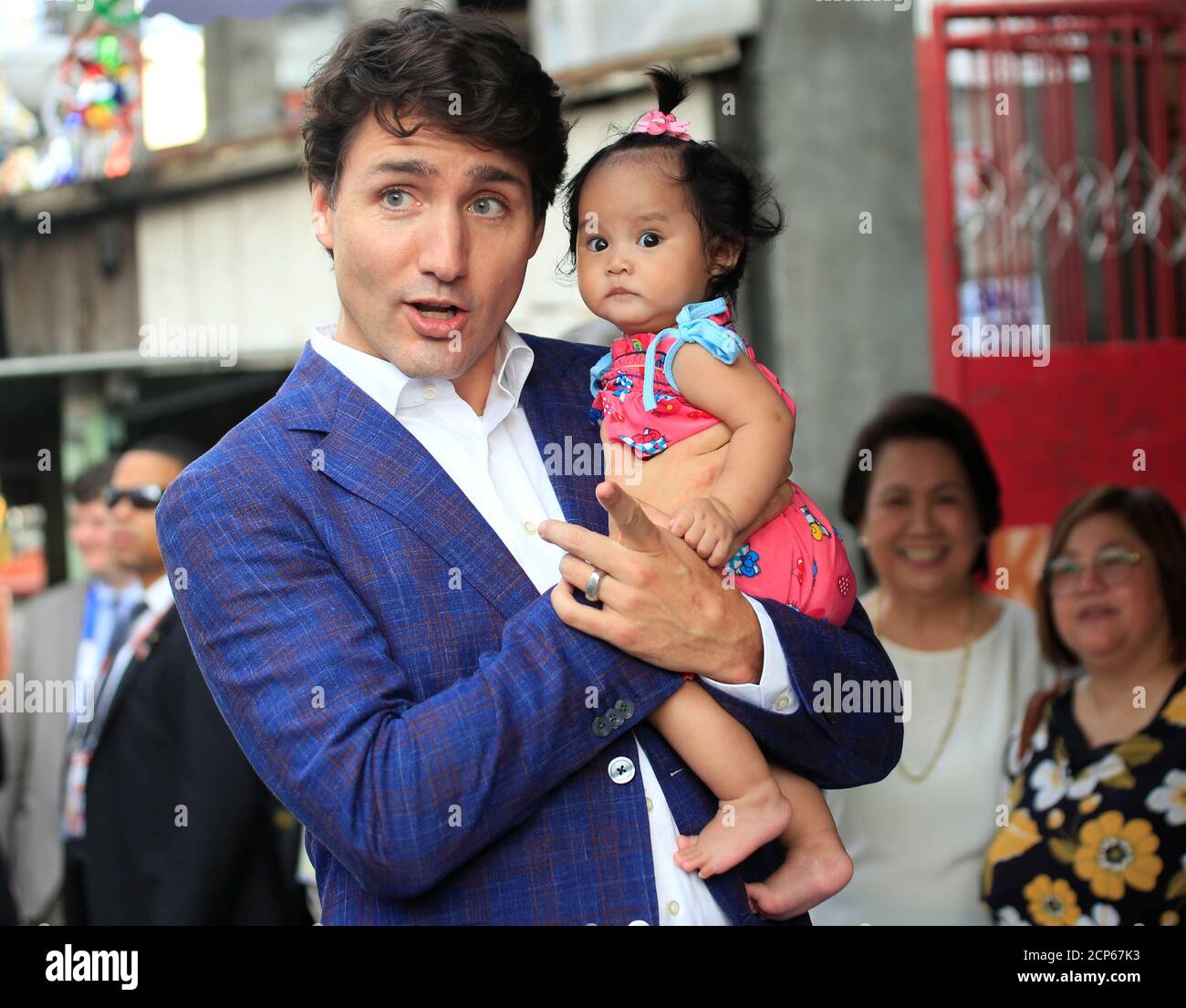 Justin trudeau as baby hi-res stock photography and images - Alamy