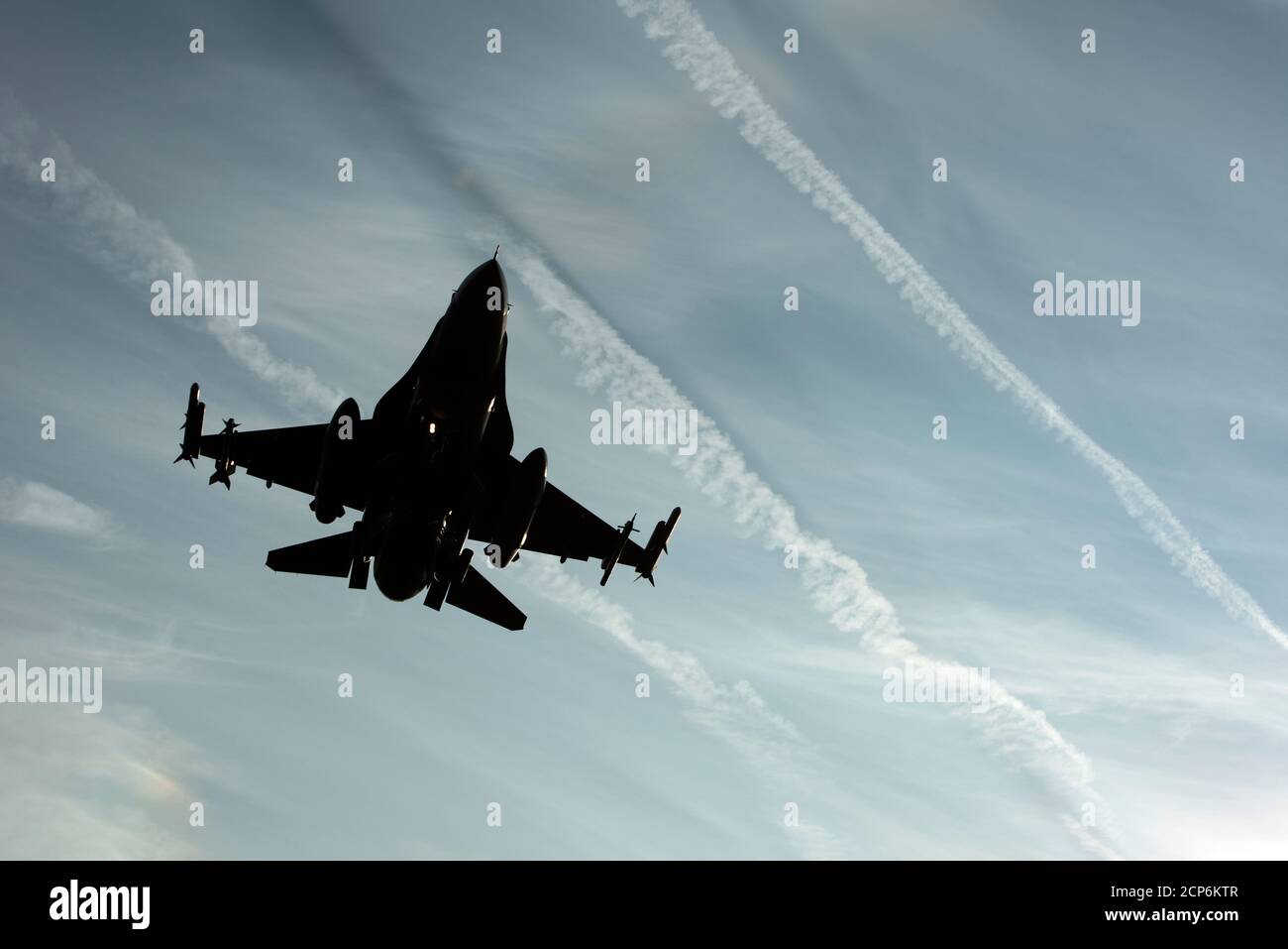 An F-16 Fighting Falcon, assigned to the 510th Fighter Squadron, Aviano ...
