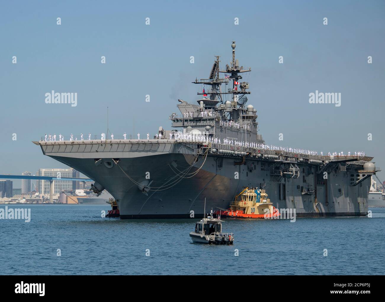 SAN DIEGO (Sept. 18, 2020) – The Navy's newest America-class amphibious ...