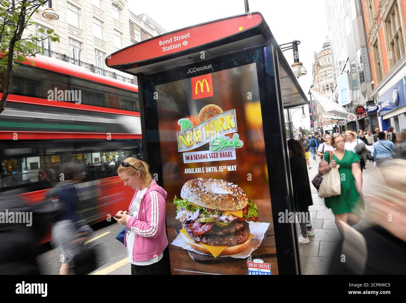 Mcdonalds oxford street london hi-res stock photography and images - Alamy