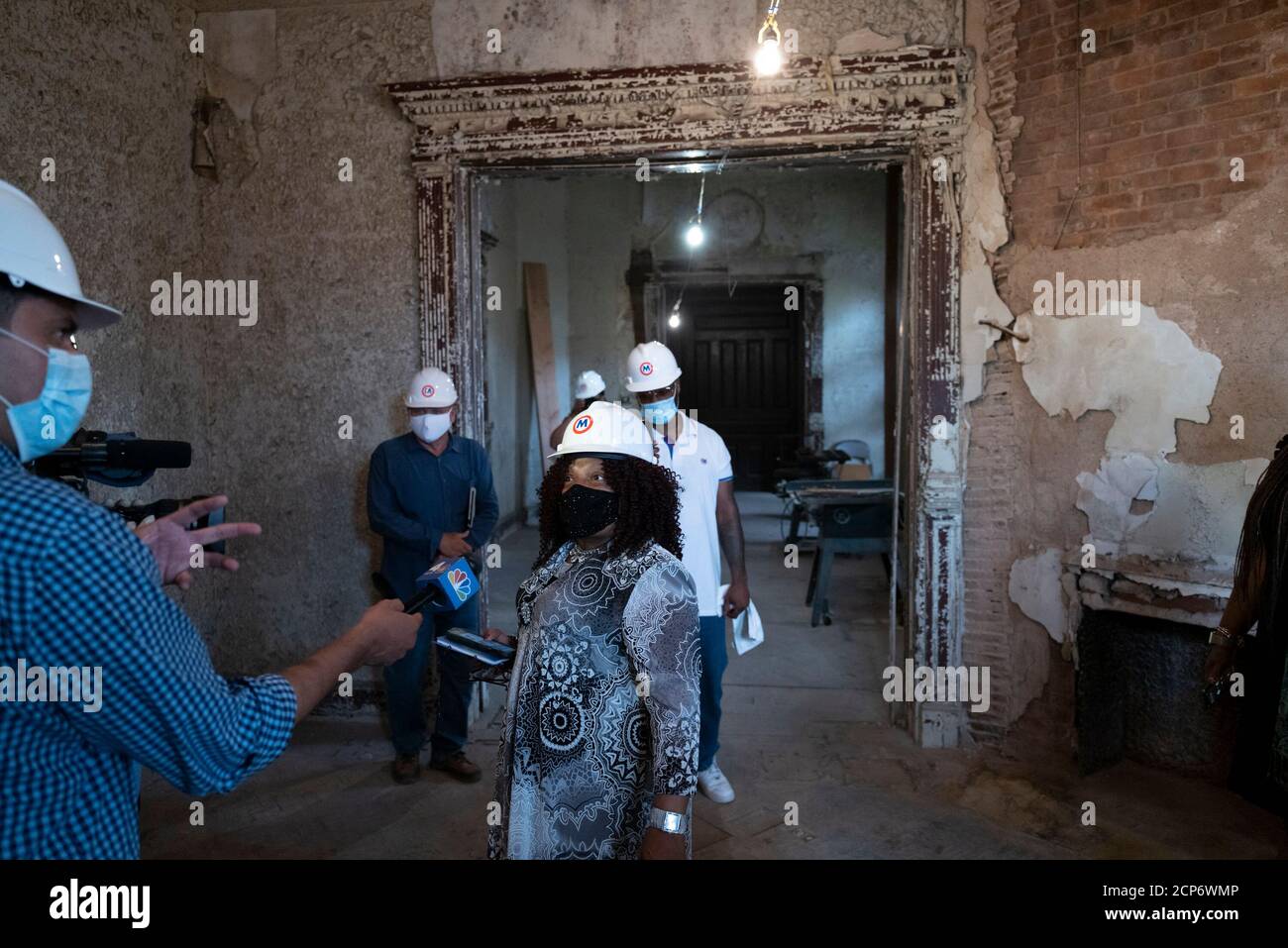 Newark, New Jersey, USA. 17th Sep, 2020. Mayoral Aide for Clergy ...