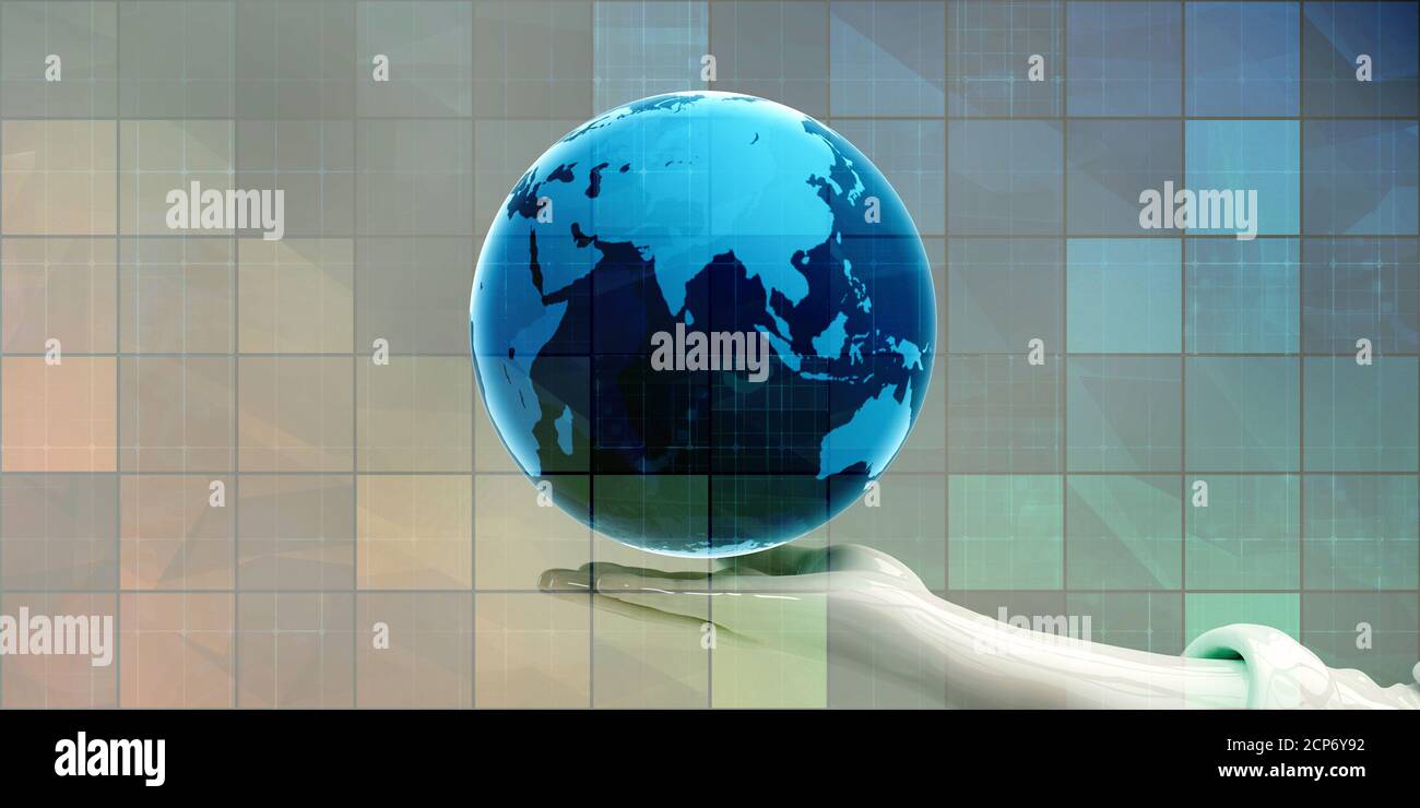 Worldwide Tracking Service and System as Concept Stock Photo - Alamy