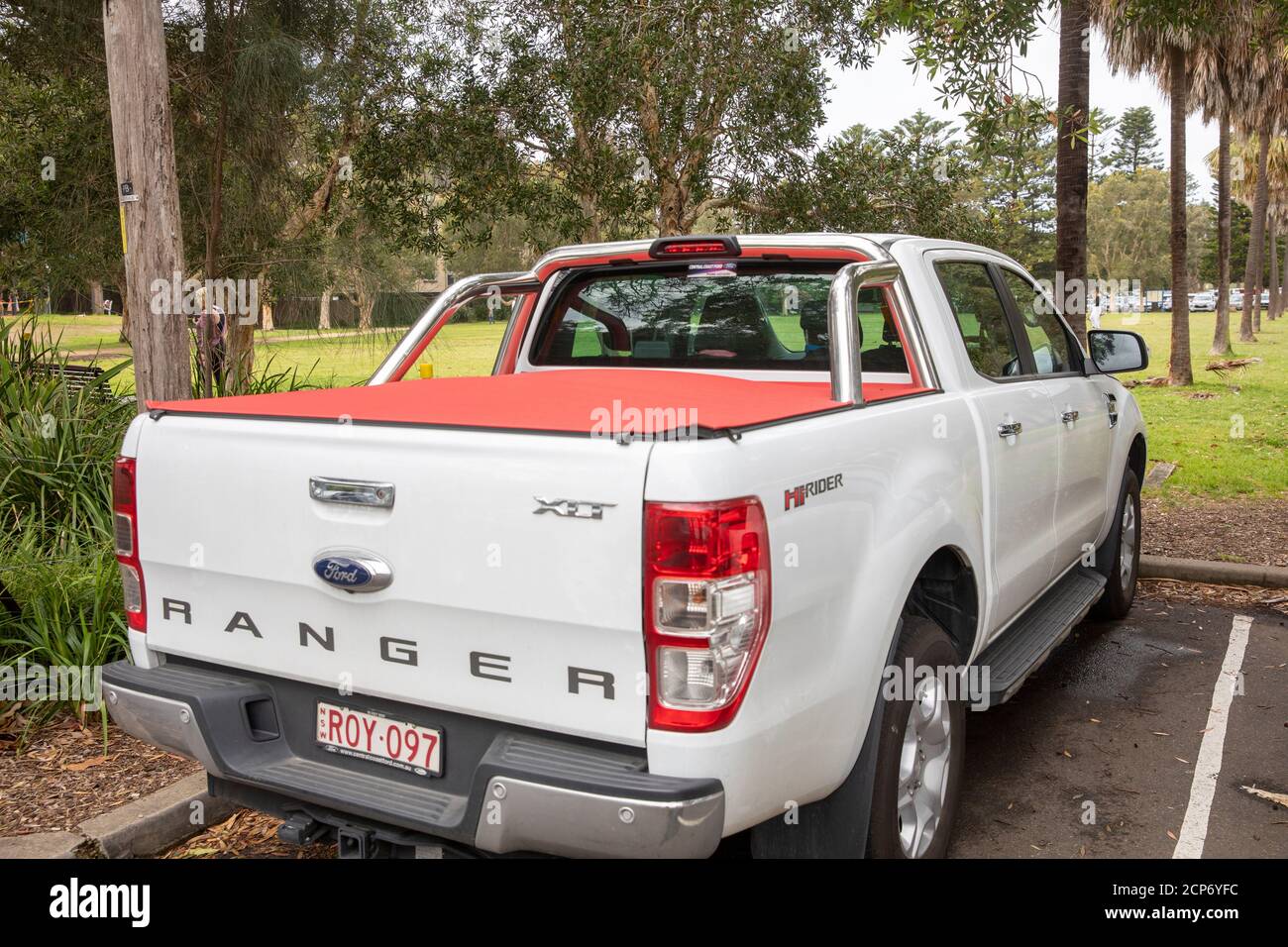 White ford ranger hlx ute utility vehicle parked in Sydney,NSW ...