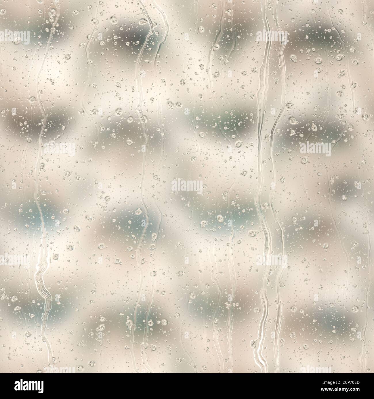 Seamless rain drop water repeat pattern on blur Stock Photo - Alamy