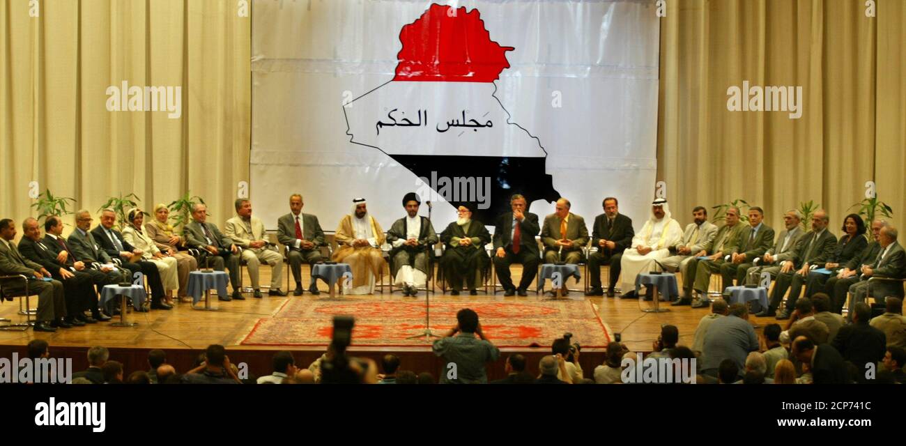 2003 iraq map hi-res stock photography and images - Alamy