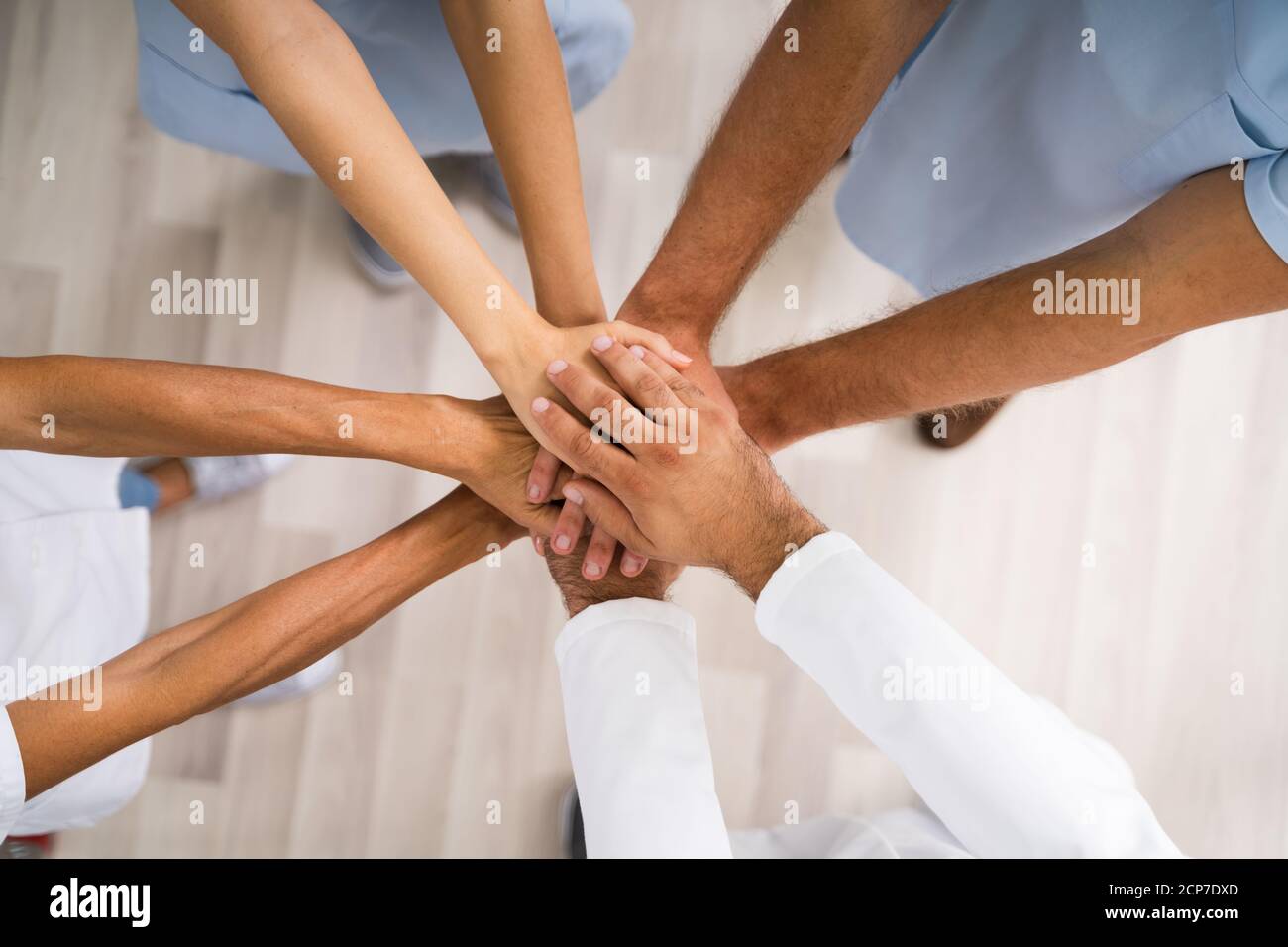 Nurse And Doctor Team Meeting Collaboration. Healthcare Medical ...