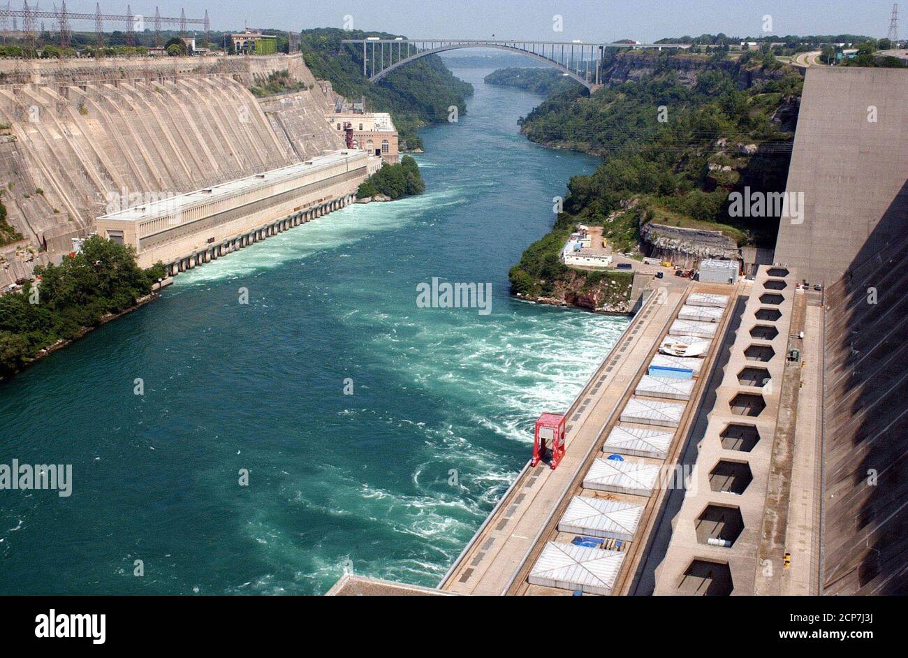 Moses niagara power plant niagara hi-res stock photography and images ...