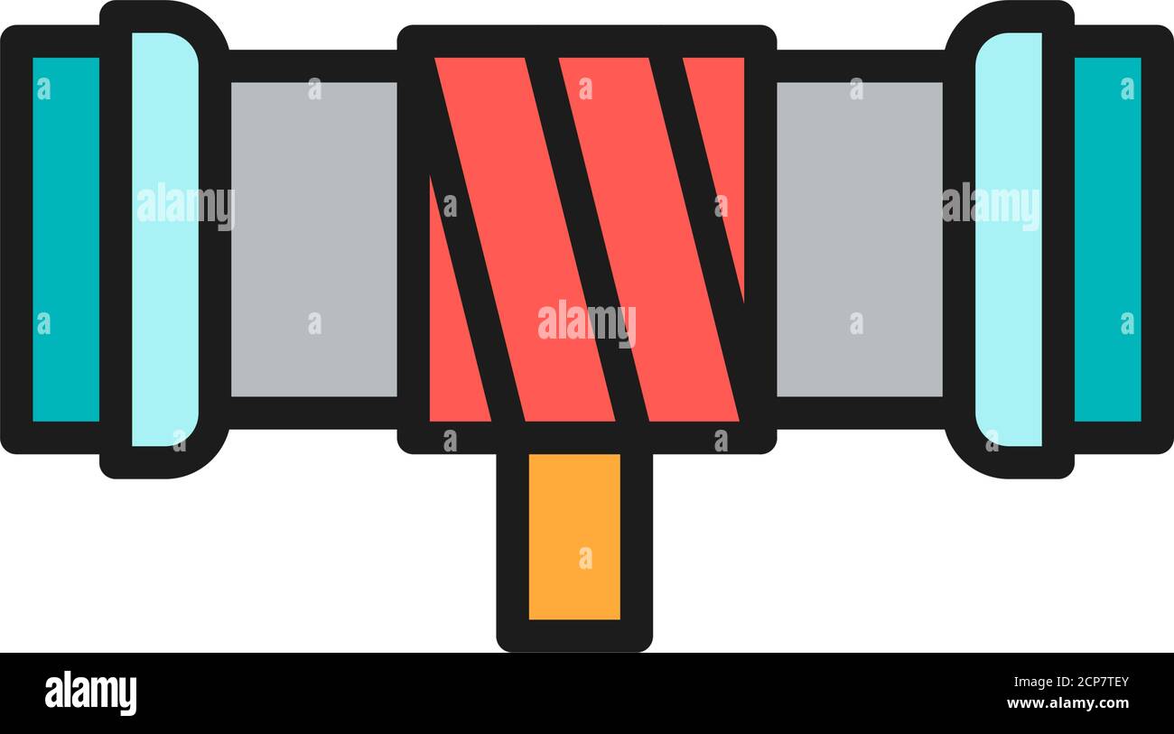 Leaking pipeline Stock Vector Images - Alamy