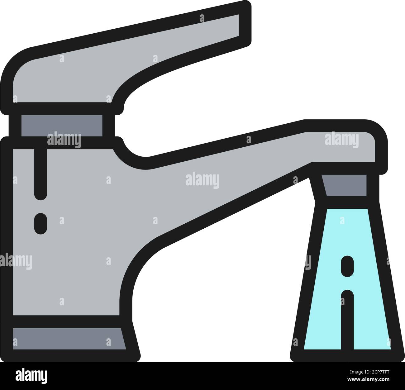 Sewerage water tap icon Cut Out Stock Images & Pictures - Alamy
