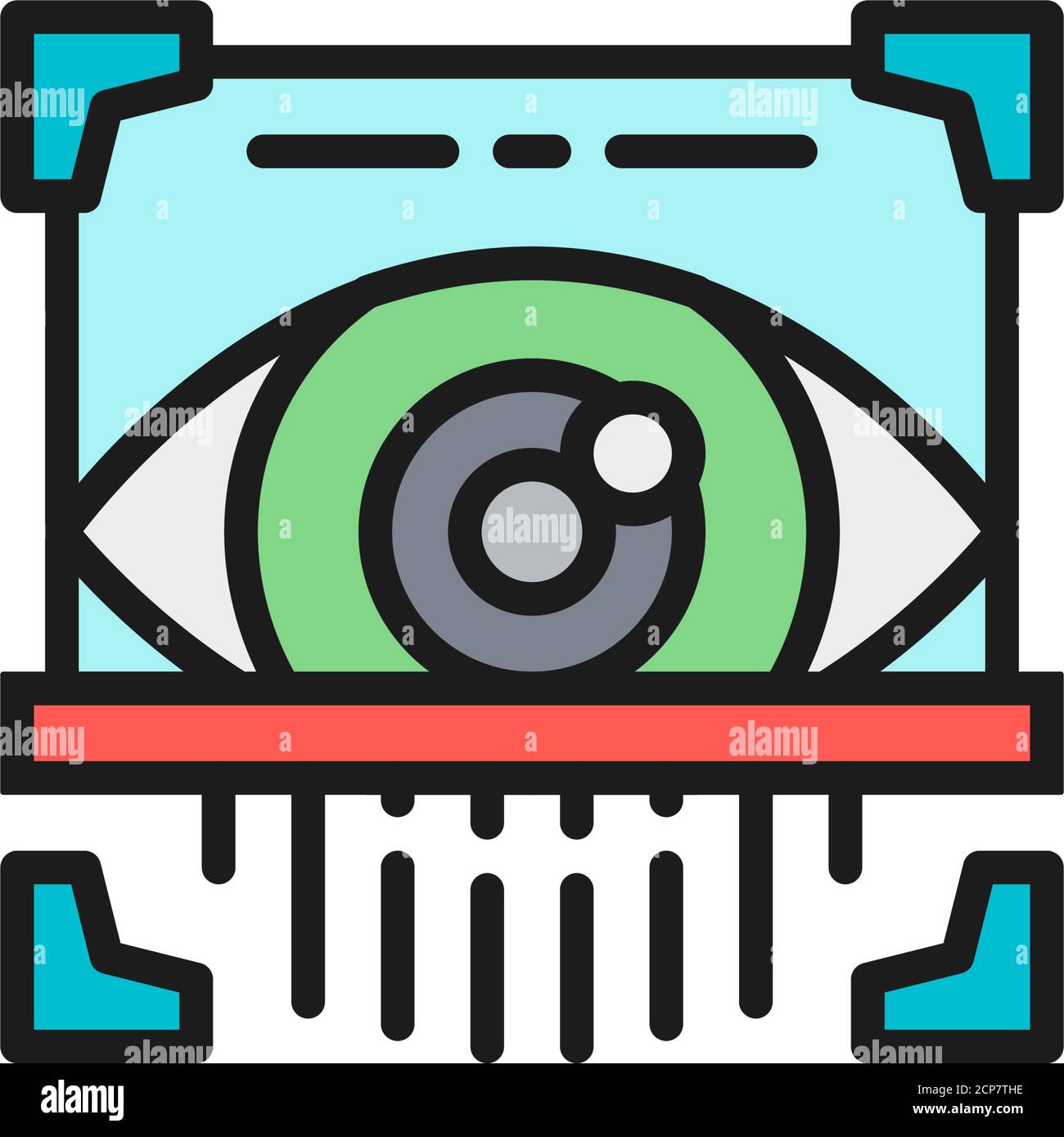 Eyeball scanner hi-res stock photography and images - Alamy